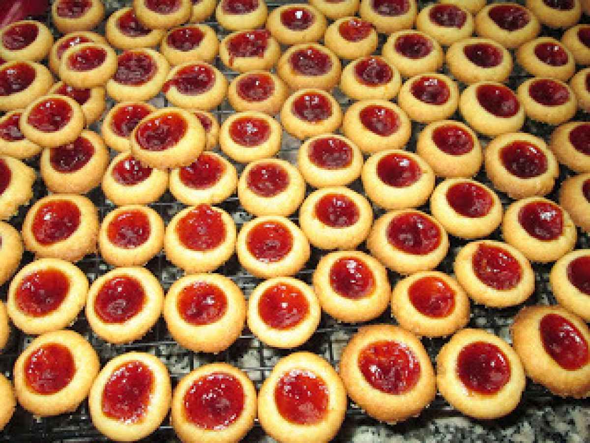 Galletas rellenas de mermelada, Receta Petitchef