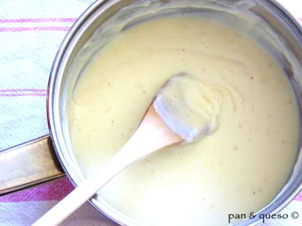 Receta de salsa bechamel fácil con thermomix