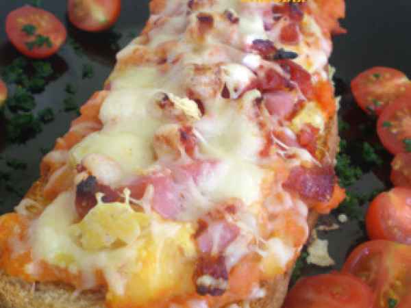 Receta de panini de chorizo y emmental