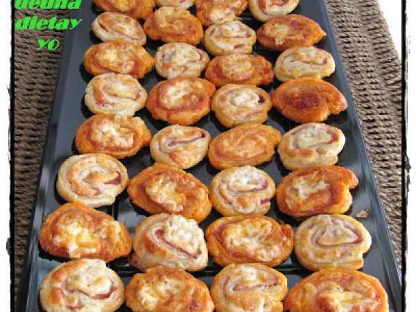 Receta de jesuitas de jamón y queso fácil y deliciosa