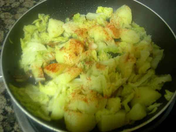 Repollo rehogado. - Receta Petitchef