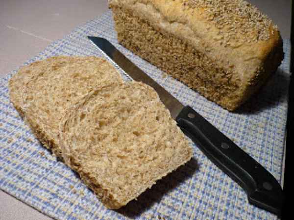 Receta de pan de ajonjolí fácil y saludable