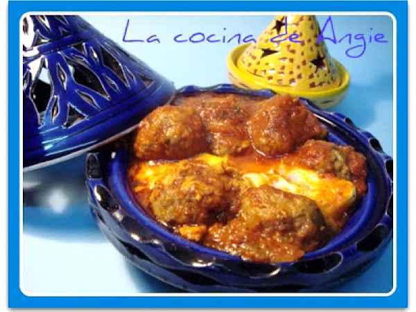 Receta de tajine de kefta (albóndigas de ternera)