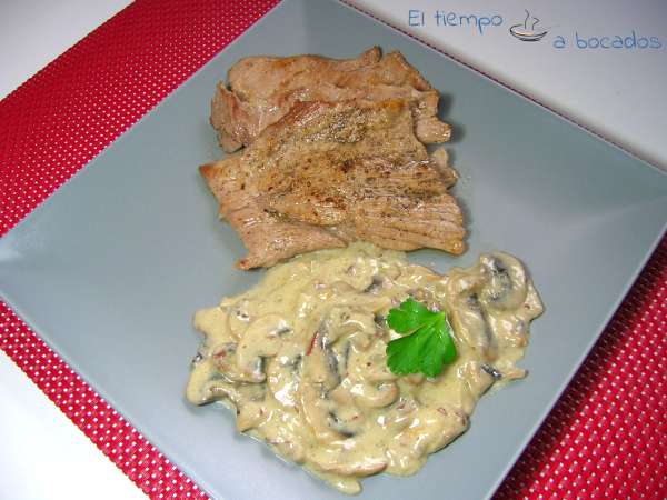 Receta de secreto adobado con patatas fritas