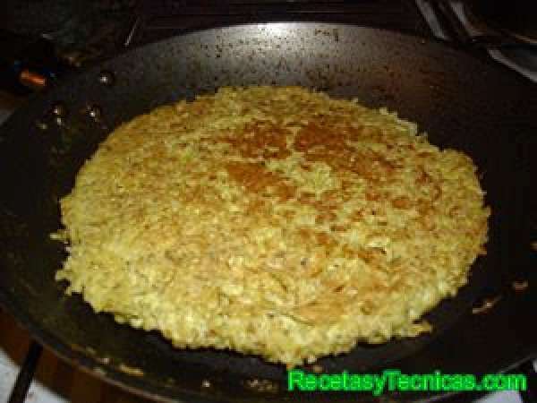 Receta de tortilla de repollo