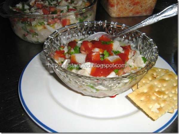 Receta de ceviche de pescado con leche de coco fácil