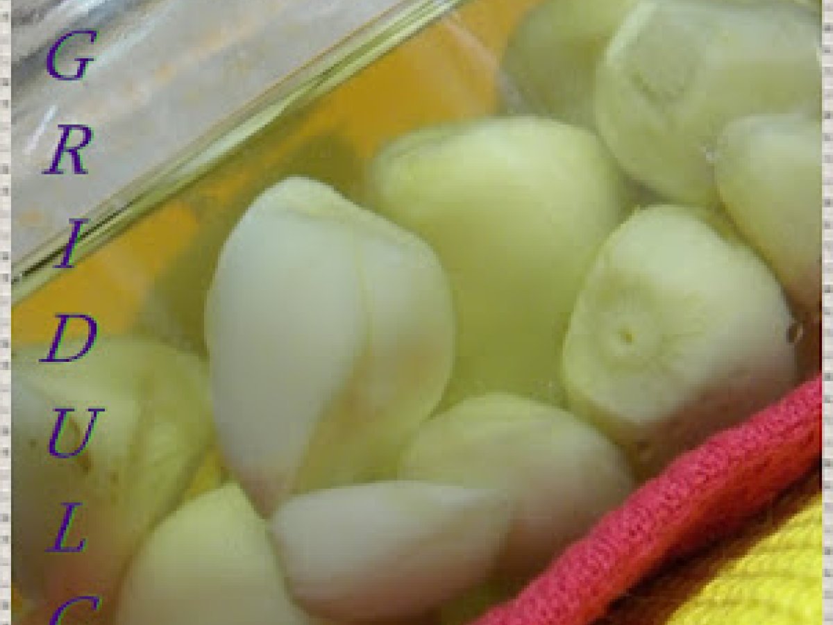 Receta de ajos encurtidos