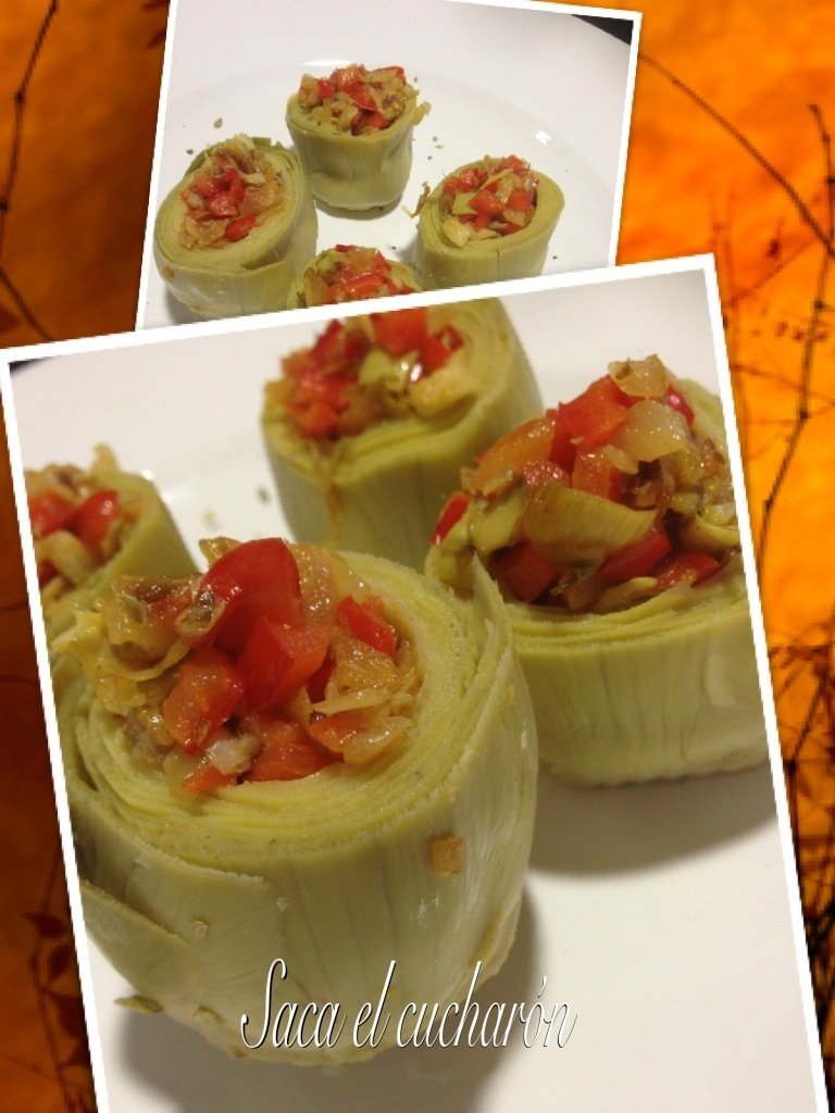Alcachofas rellenas - Receta Petitchef