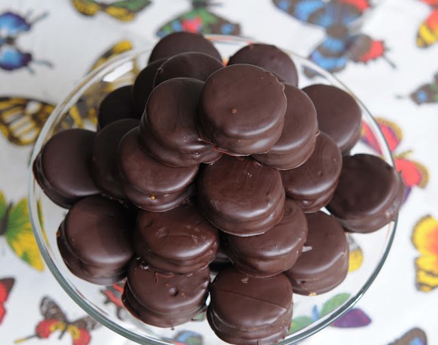 Receta de alfajores de galletas oreo con chocolate