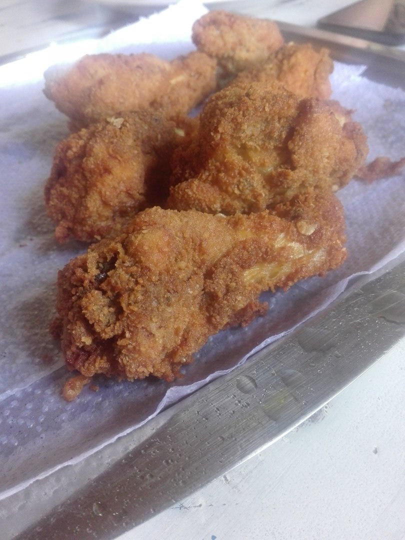 Receta de alitas de pollo fritas