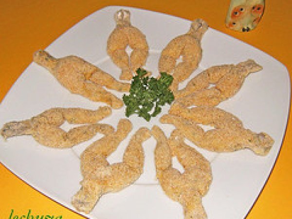 Ancás de rana a la plancha y rebozadas: receta fácil