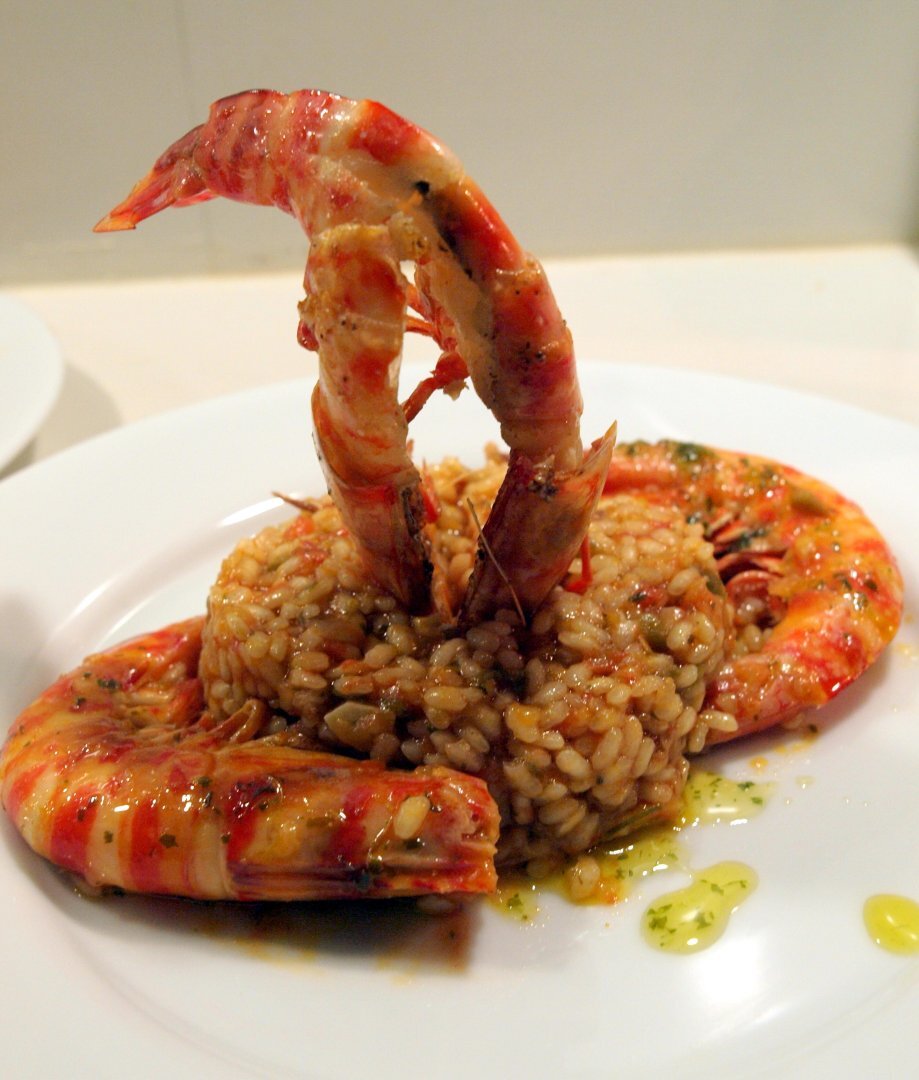 Arroz con langostinos de san carlos de la rápita - Receta Petitchef