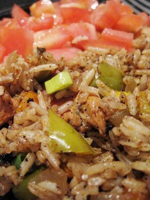 Receta de arroz con pollo y salchichón