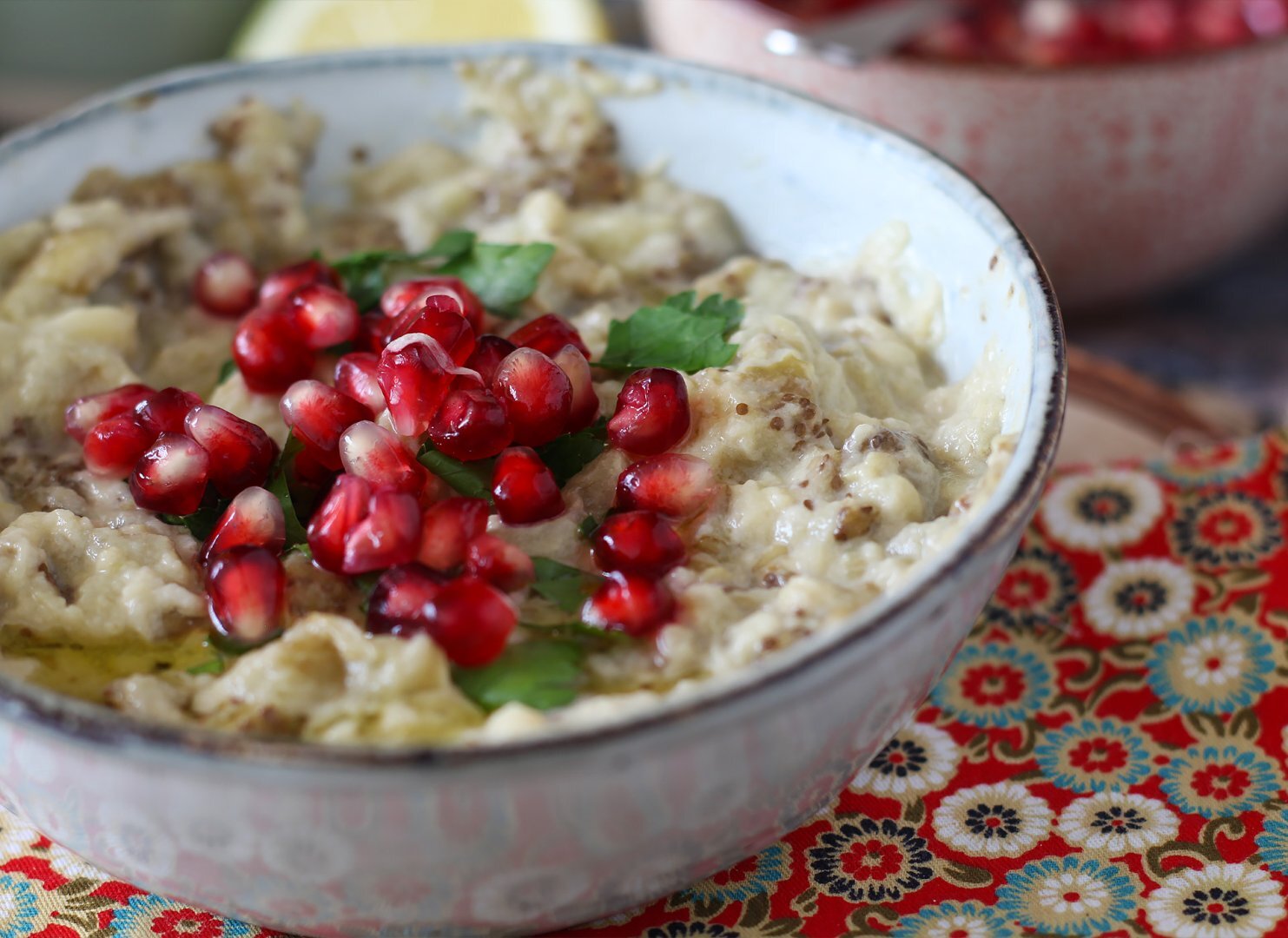 Receta de baba ganoush: deliciosa crema de berenjena árabe