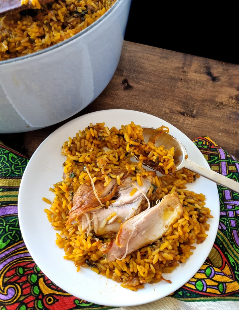 Receta de biryani: arroz con pollo pakistaní
