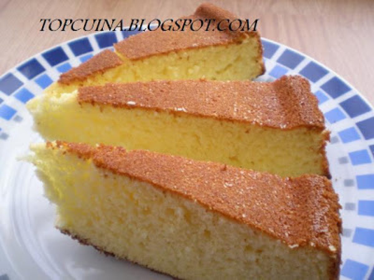 Bizcocho básico. receta de pa de pessic.