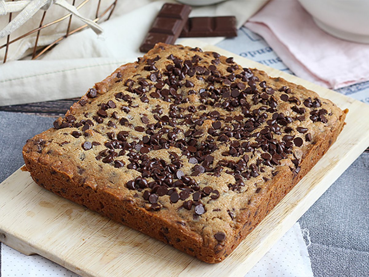 Receta de bizcocho con pepitas de chocolate