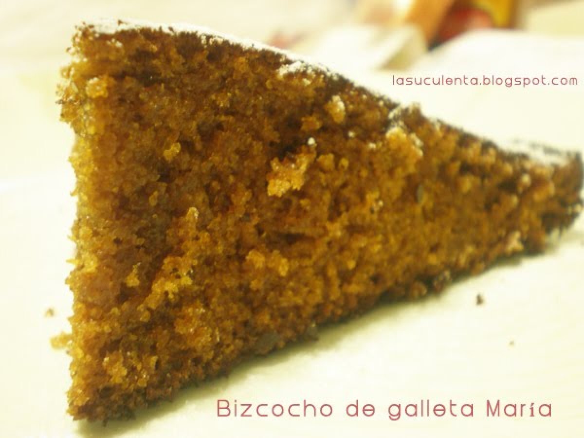 Bizcocho de galleta maría - Receta Petitchef