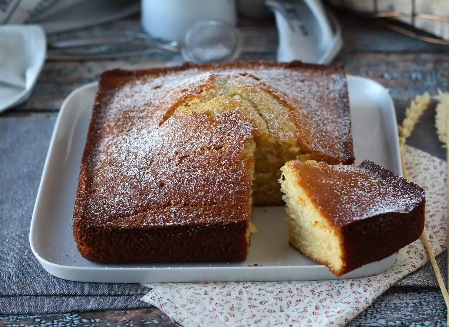 Receta de bizcocho rápido y sencillo