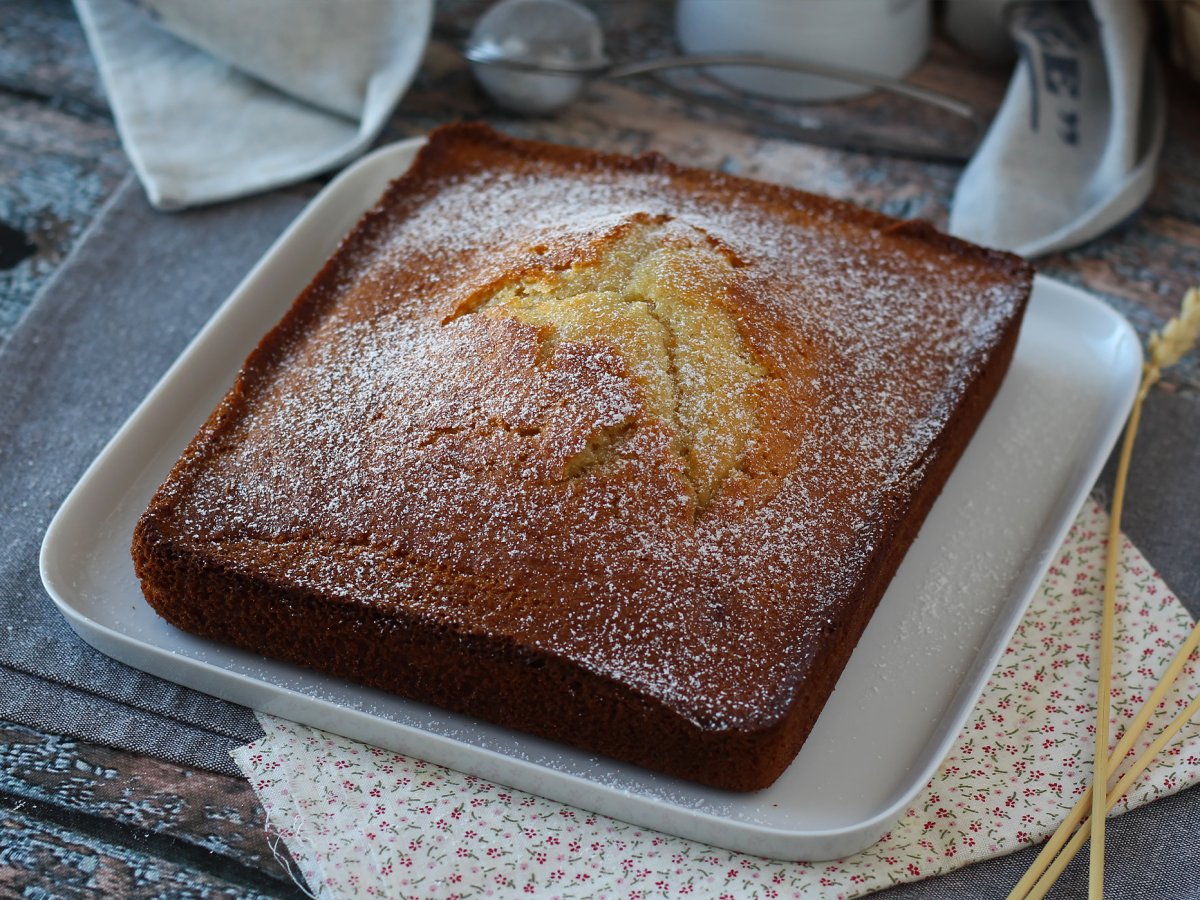 Receta de bizcocho rápido y sencillo