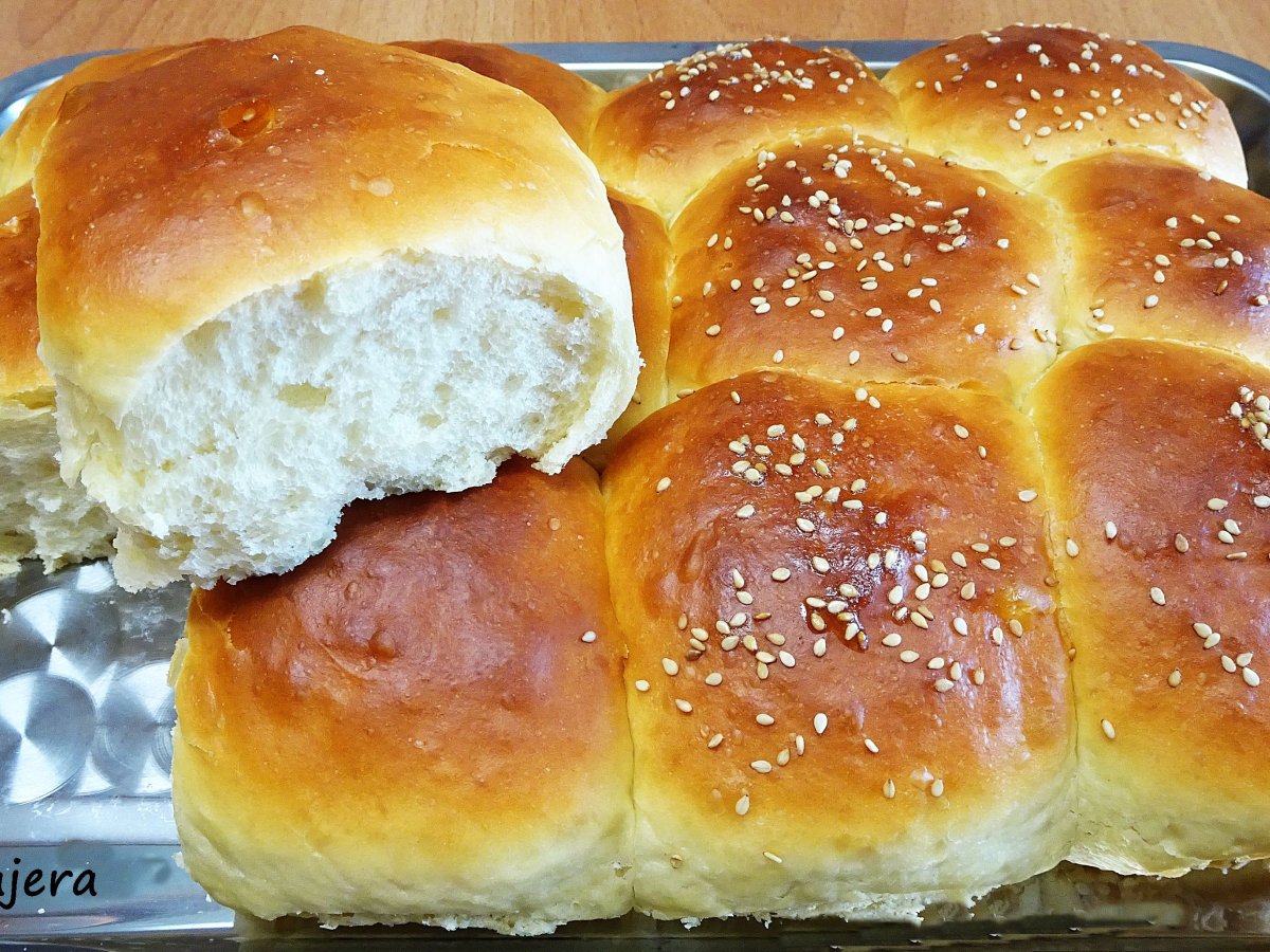 Receta de bollitos super esponjosos