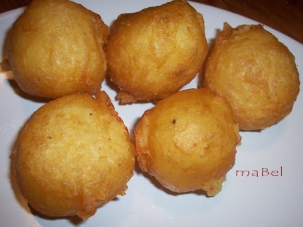 Receta de bombones de patata y queso tipo quepapas