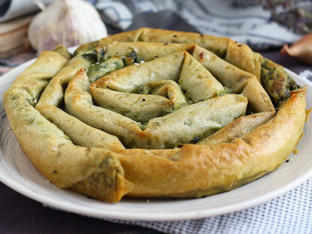 Receta de borek: empanada turca de espinacas y queso