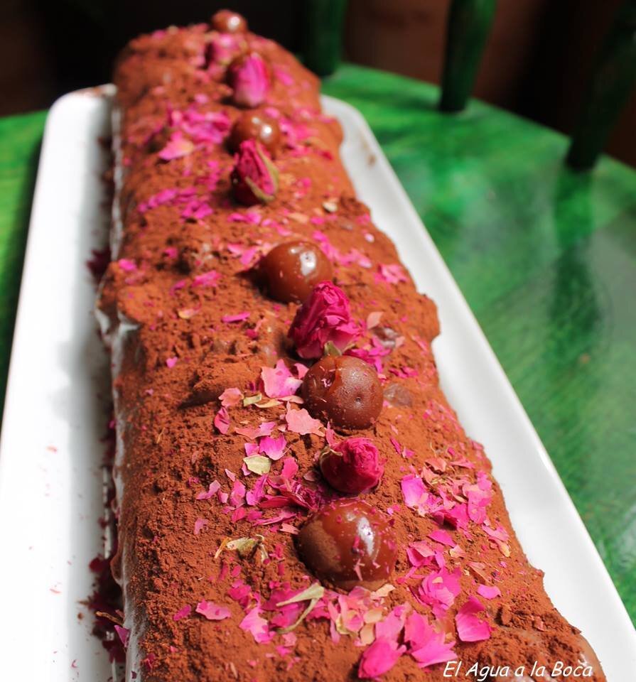 Brazo de reina de chocolate receta fácil y deliciosa