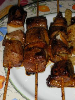 Receta de brochetas de pato fáciles y deliciosas