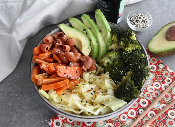 Receta de buddha bowl vegetariano