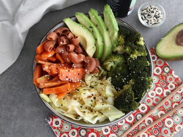 Receta de buddha bowl vegetariano