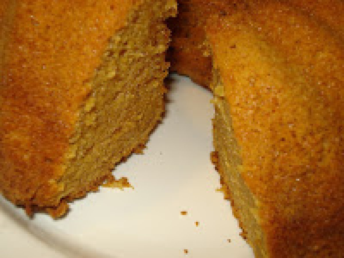 Receta de cake de gofio