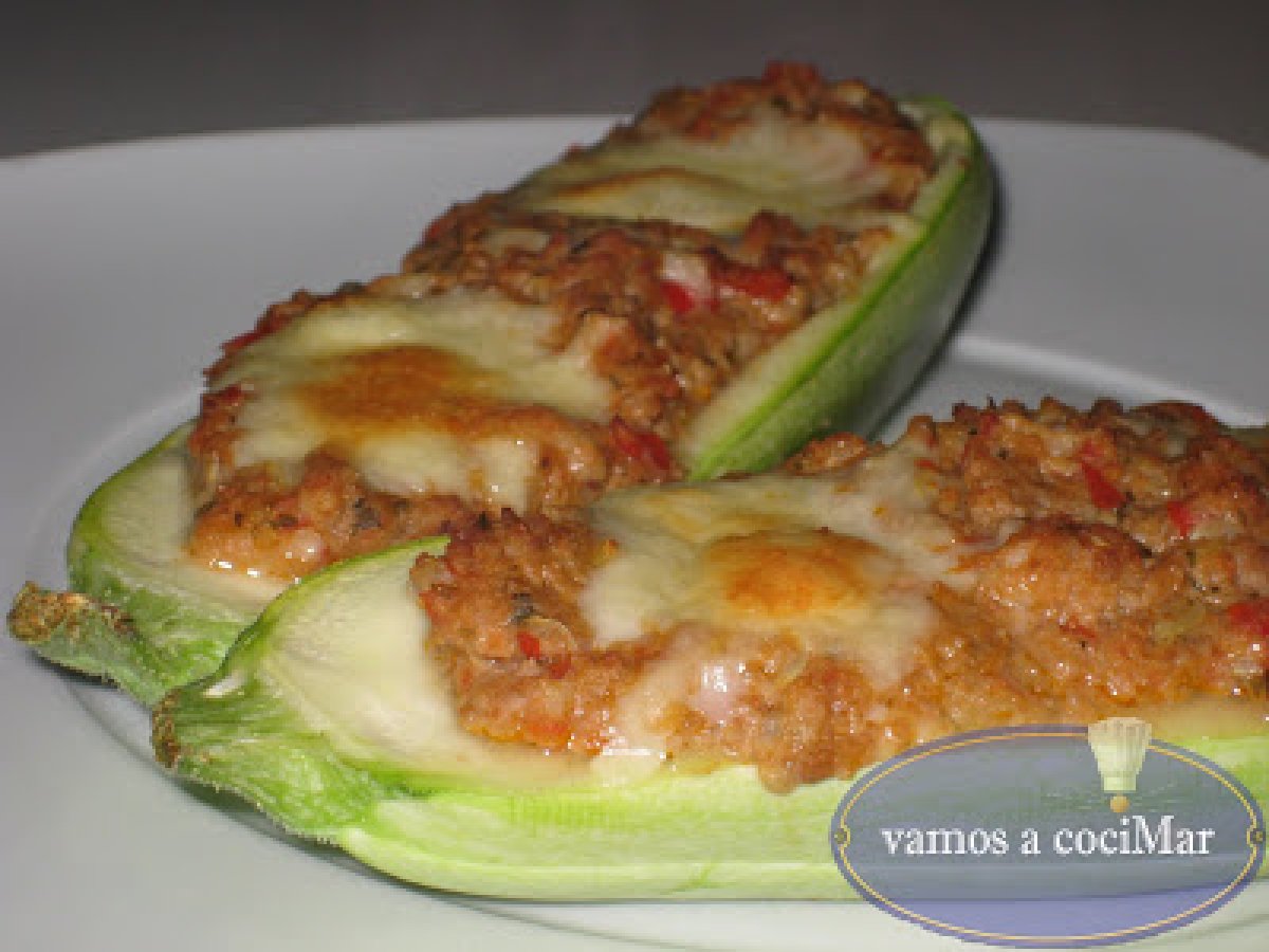 Receta de calabacines rellenos fáciles y saludables