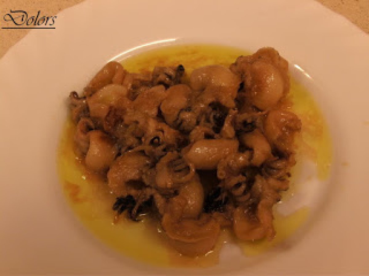 Calamar y sepia encebollado - Receta Petitchef