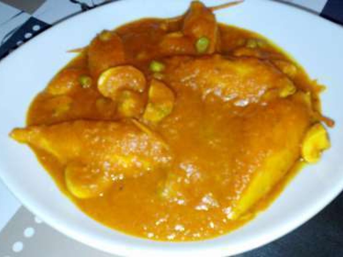 Receta de calamares rellenos en salsa fácil y deliciosa