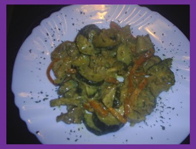 Receta de cerdo al curry con verduras fácil y saludable