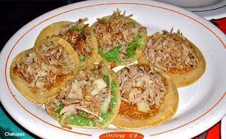 Receta de chalupas mexicanas