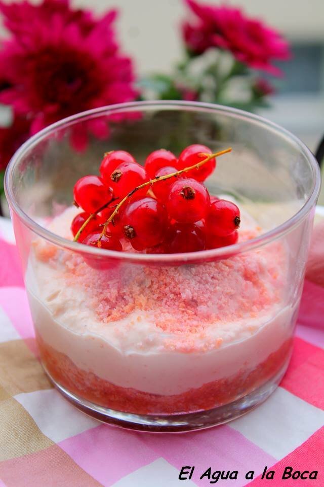 Receta de cheesecake de grosellas fácil y delicioso