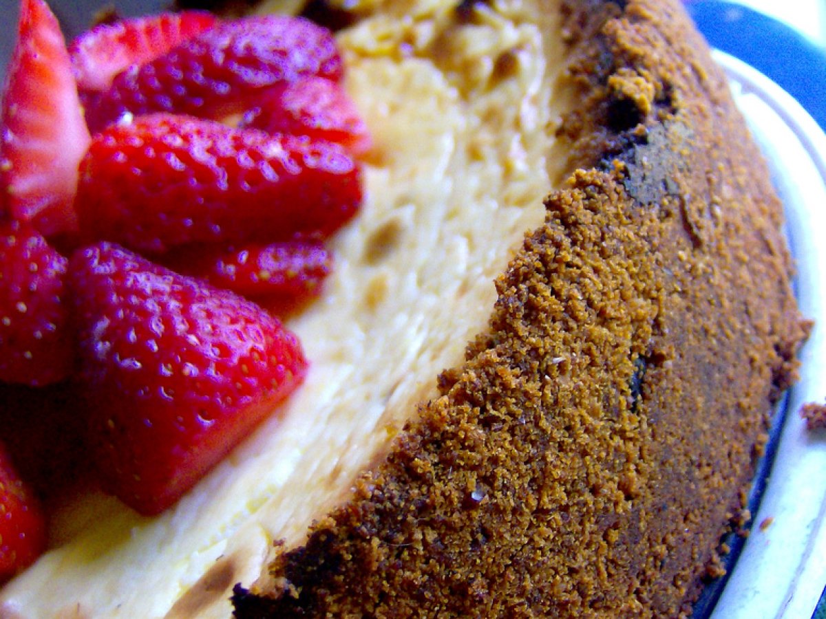 Receta de cheesecake de limón horneado