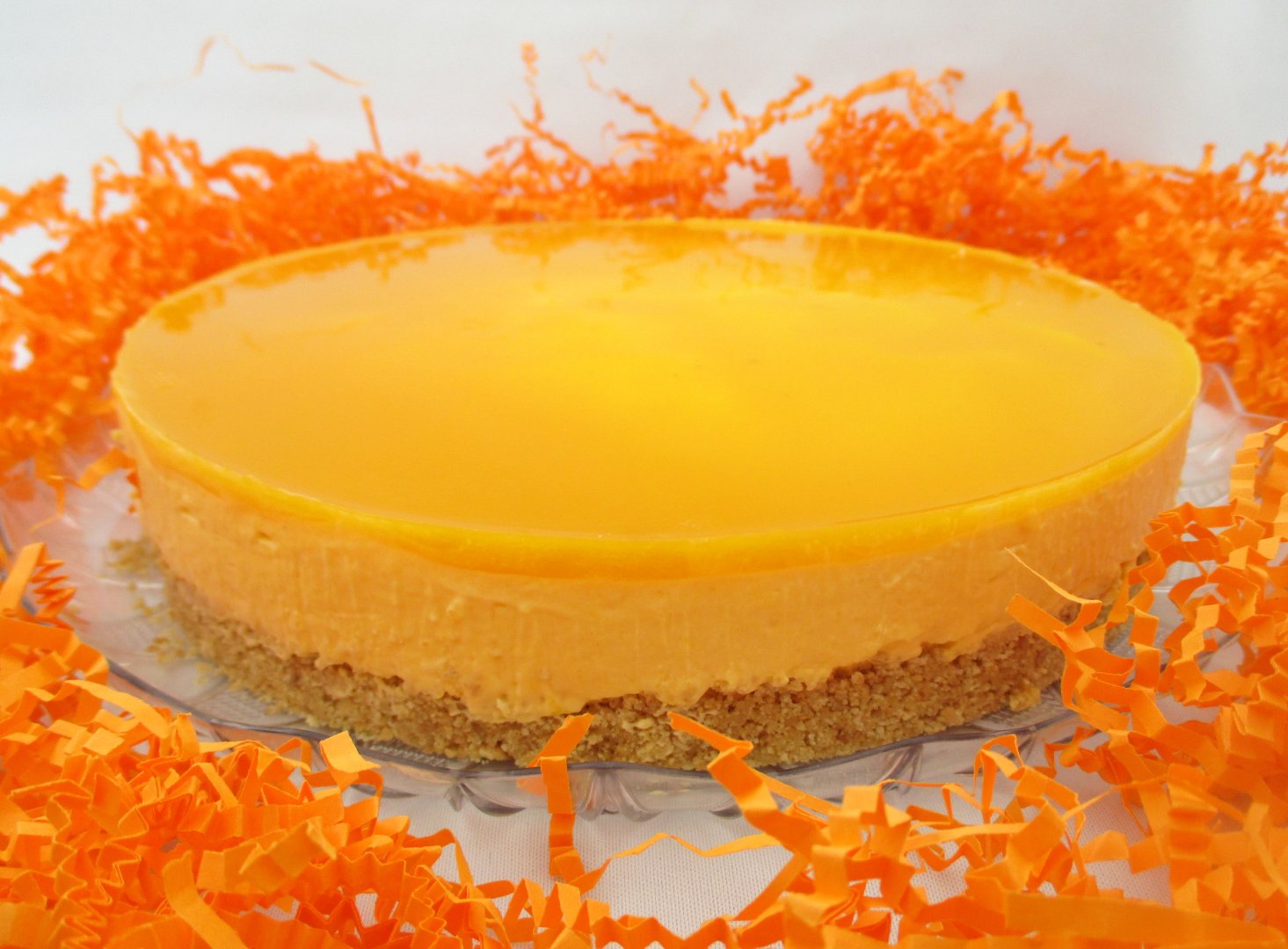 Receta de cheesecake de mango sin horno fácil