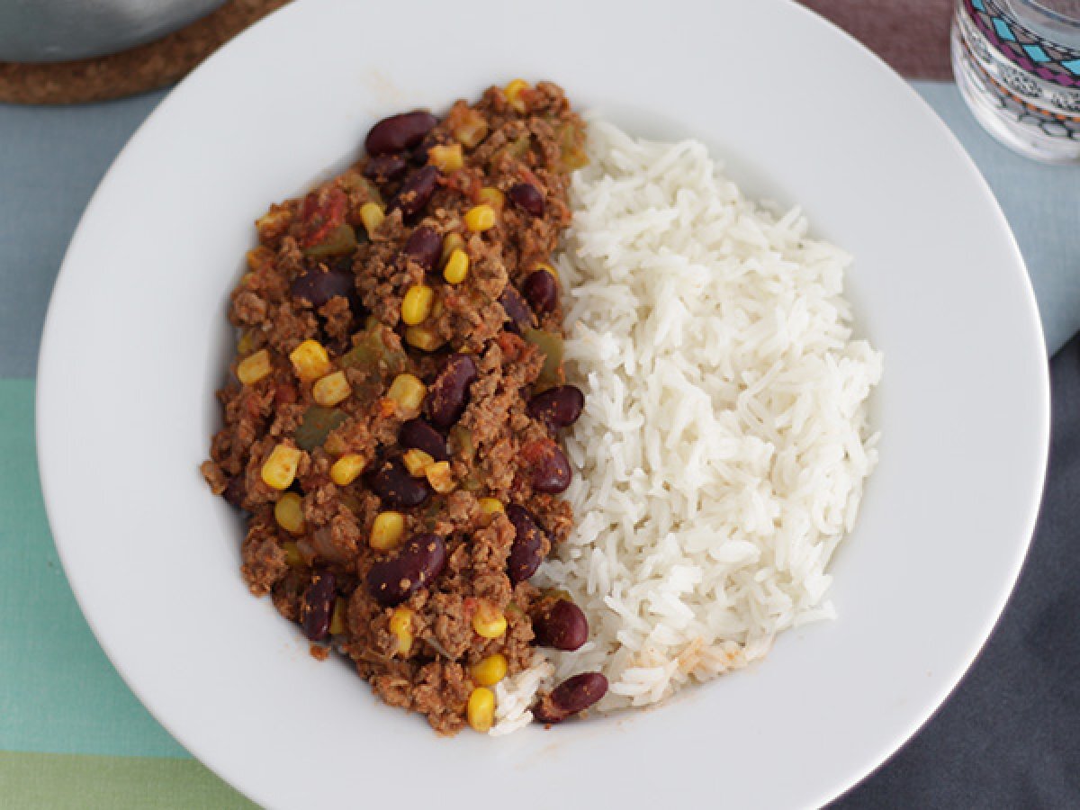 Receta de chili con carne versión petitchef