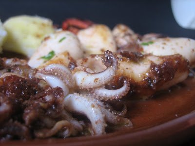 Receta de chipirones a la plancha con perejil fácil