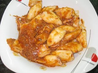 Receta de chipirones en salsa americana