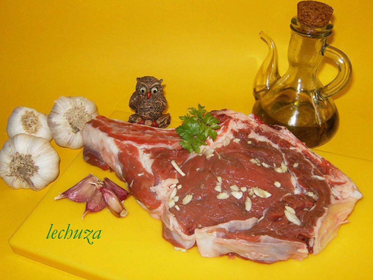 Chuletón de ternera gallega - Receta Petitchef
