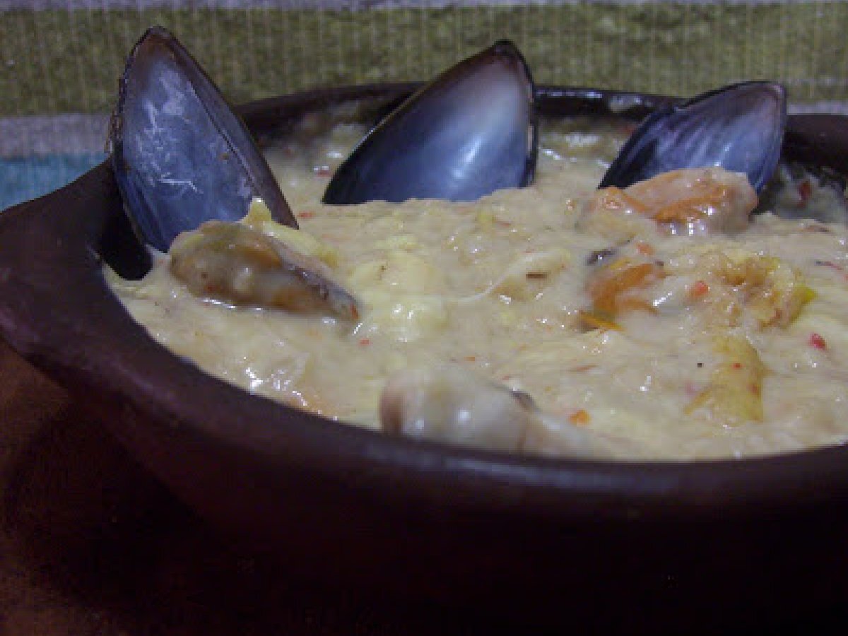 Chupe de mariscos - Receta Petitchef