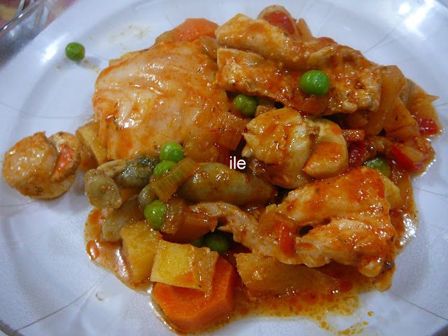 Chupin de pescado - cazuela de pescado - Receta Petitchef