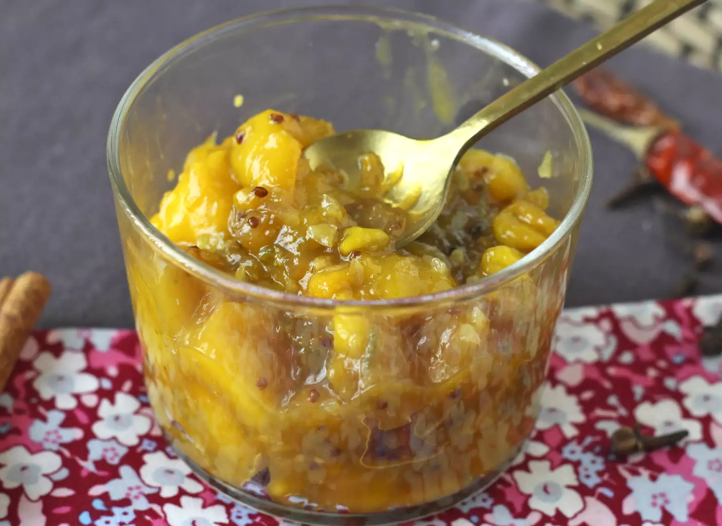 Chutney de mango casero: el condimento indio agridulce que combina con todo