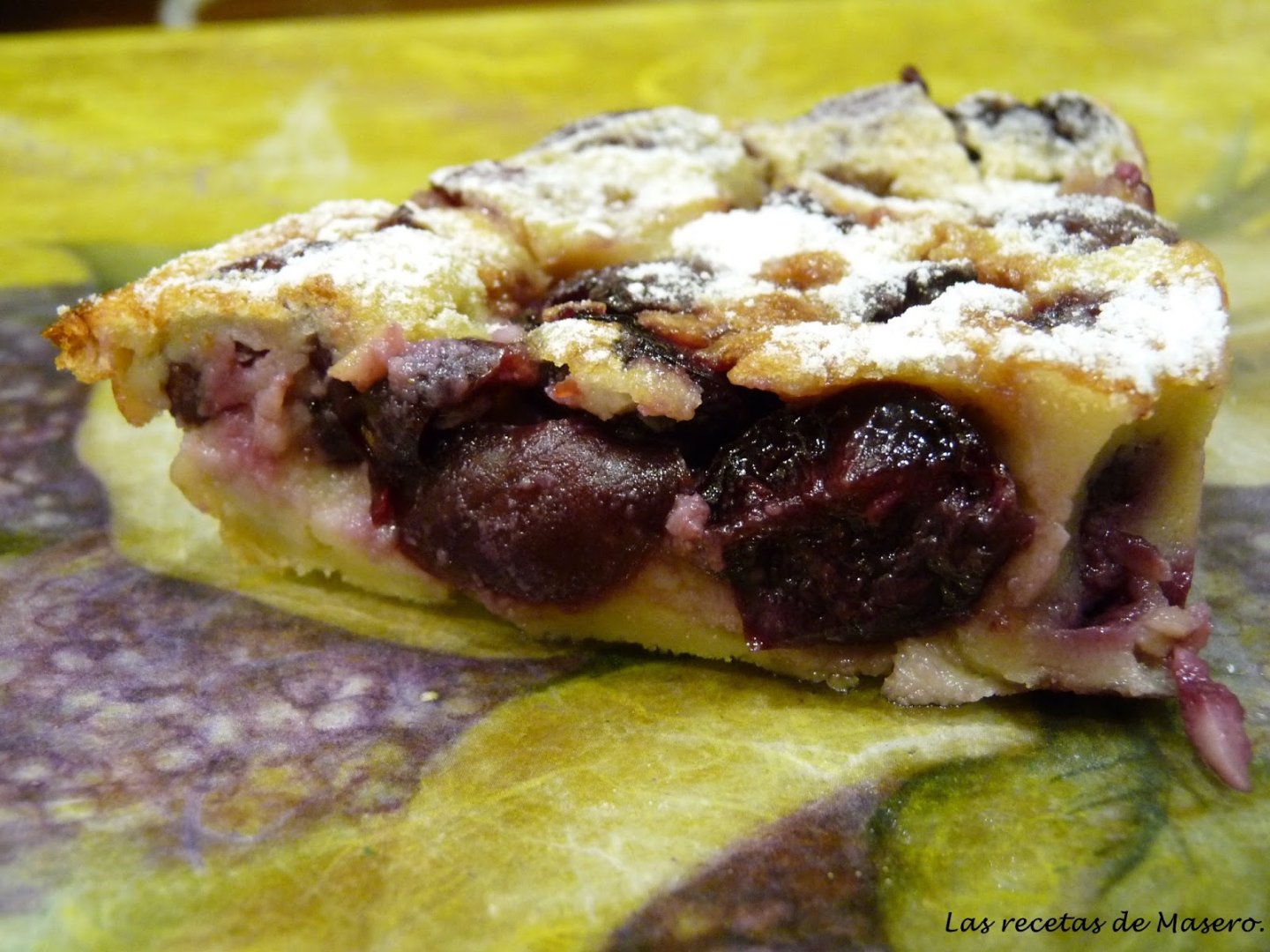 Receta de clafoutis de cereza fácil y deliciosa