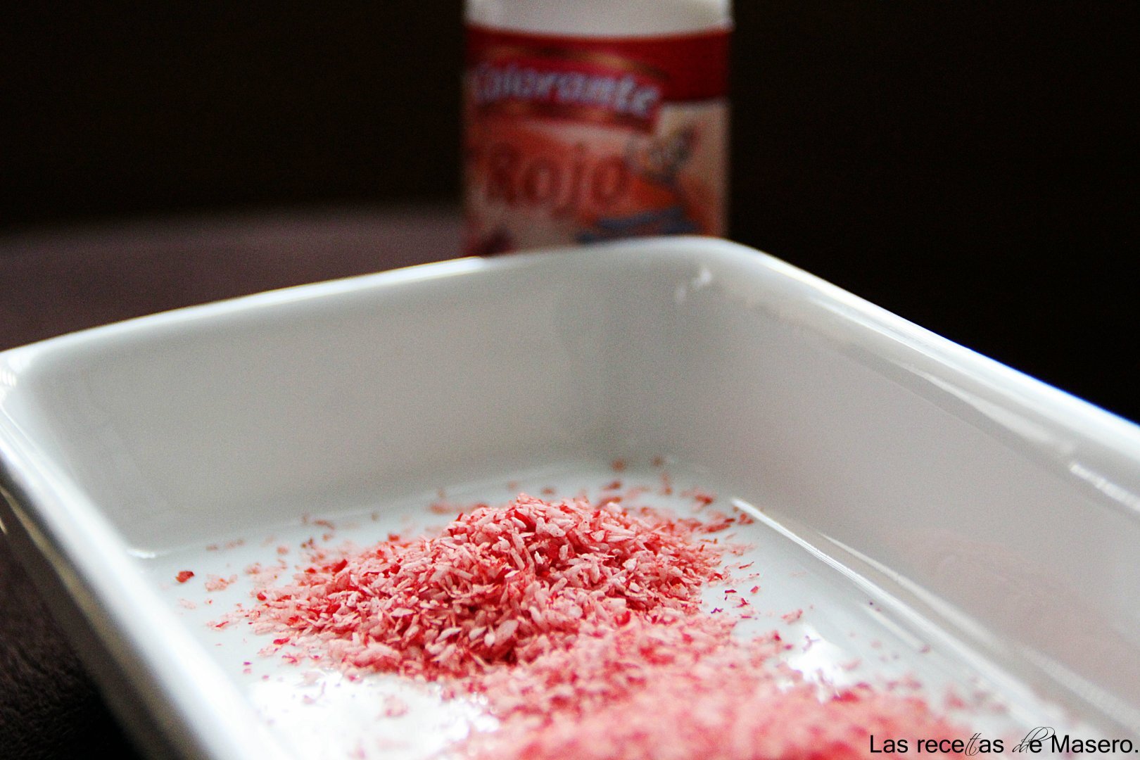 Coco rallado de colores - Receta Petitchef