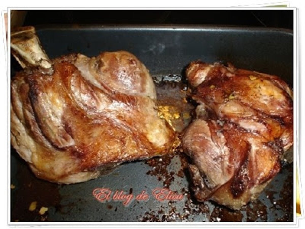 Codillo asado - Receta Petitchef